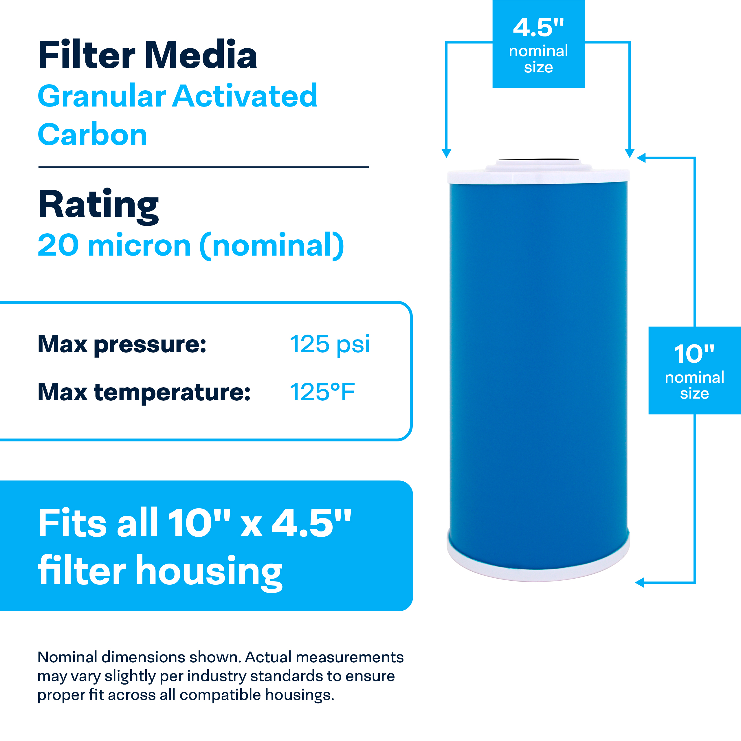 Pentek GAC-BB / 155153-43 Compatible Water Filter - $15.61!