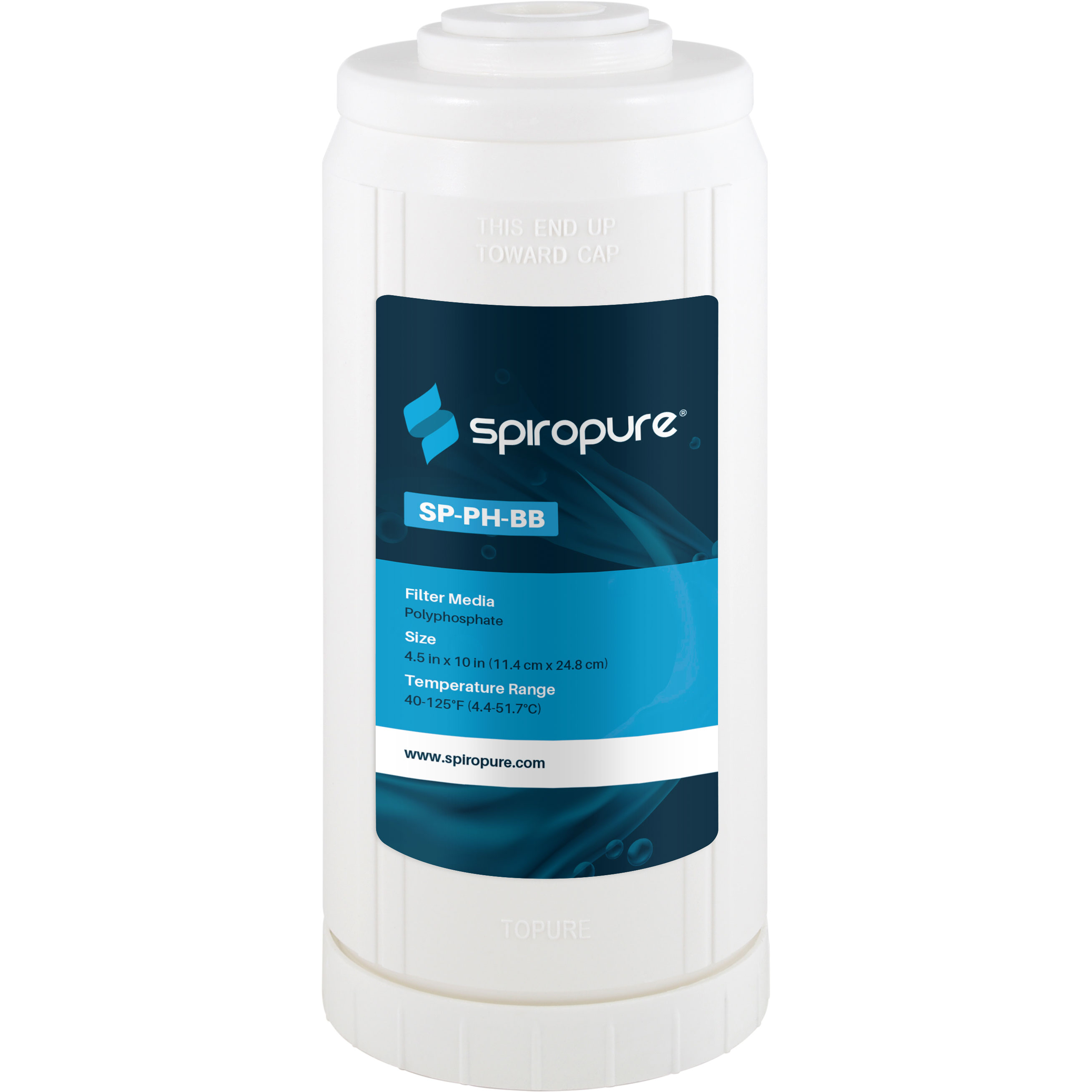 SpiroPure SP-PH-BB Polyphosphate Filter 10x4.5 - $0.00