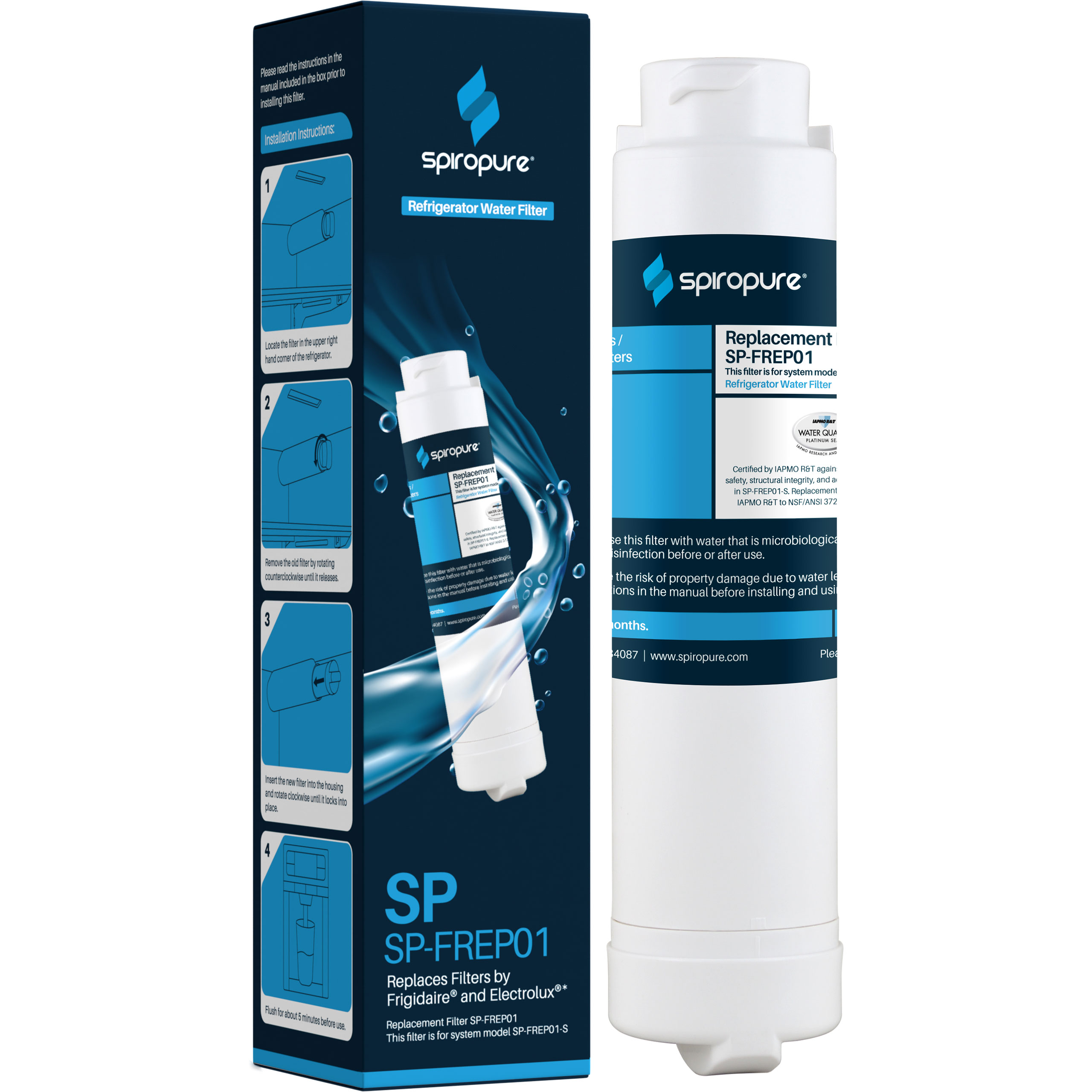 HP007 Replacement Water Filter from SpiroPure - $12.95